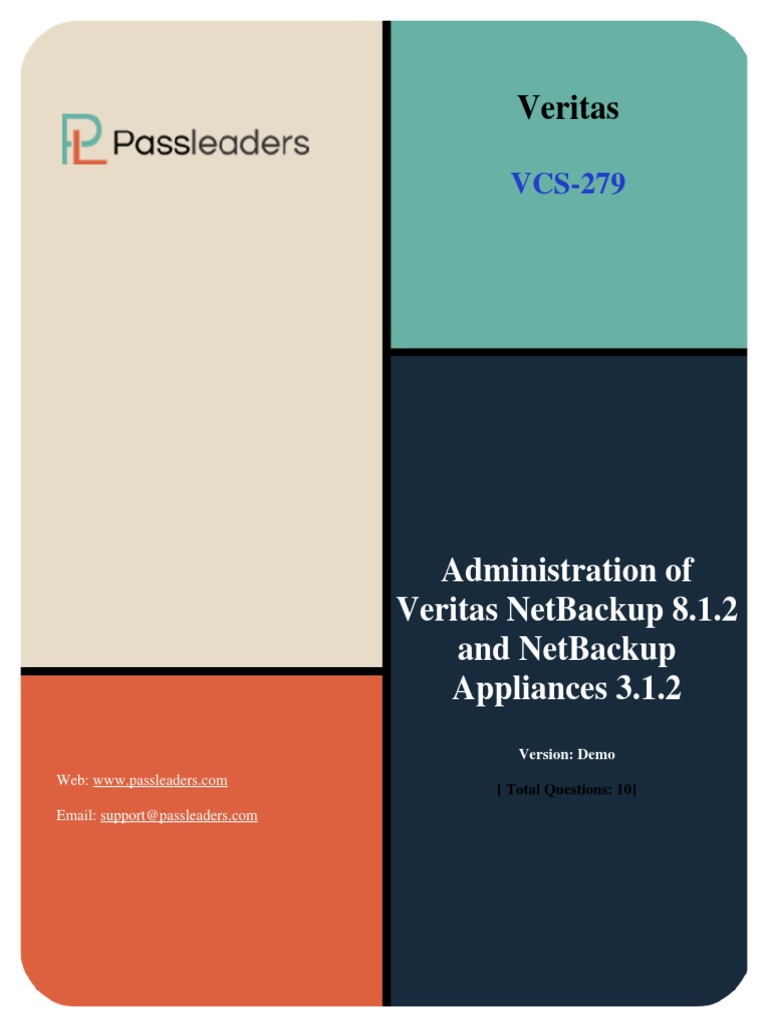 Veritas: Administration of Veritas Netbackup 8.1.2 and Netbackup ... Veritas: Administration of Veritas Netbackup 8.1.2 and Netbackup ...