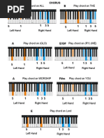 Piano Chord Inversions Chart | PDF