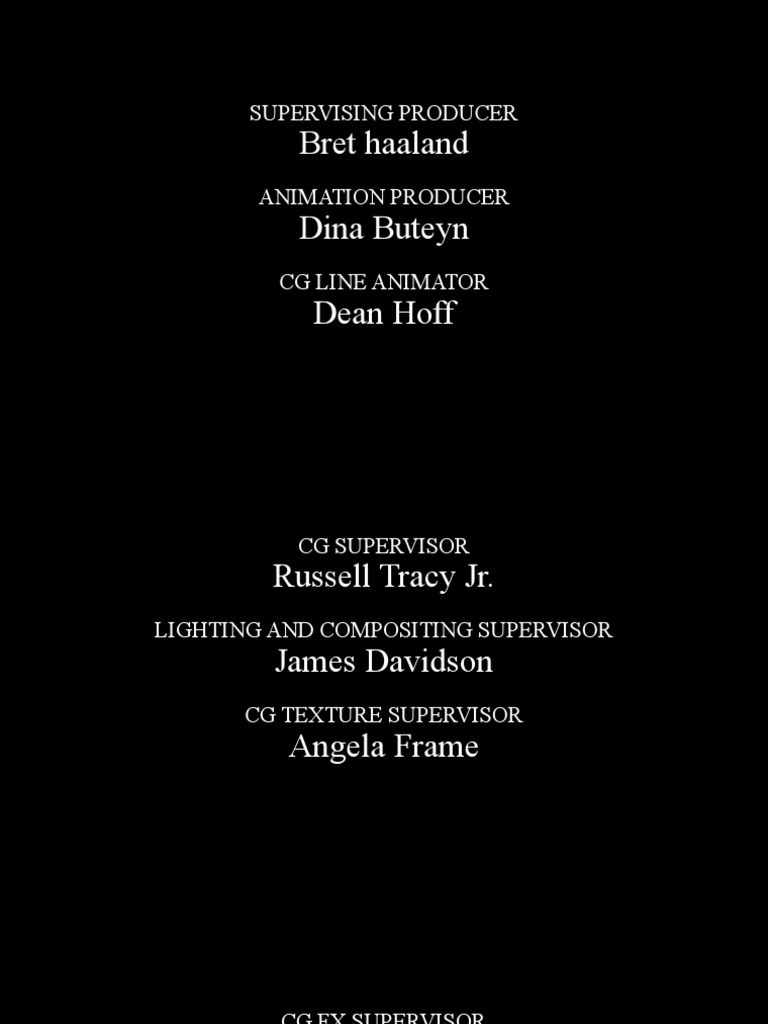 The Penguins of Madagascar S01E03 Ending Credits | PDF