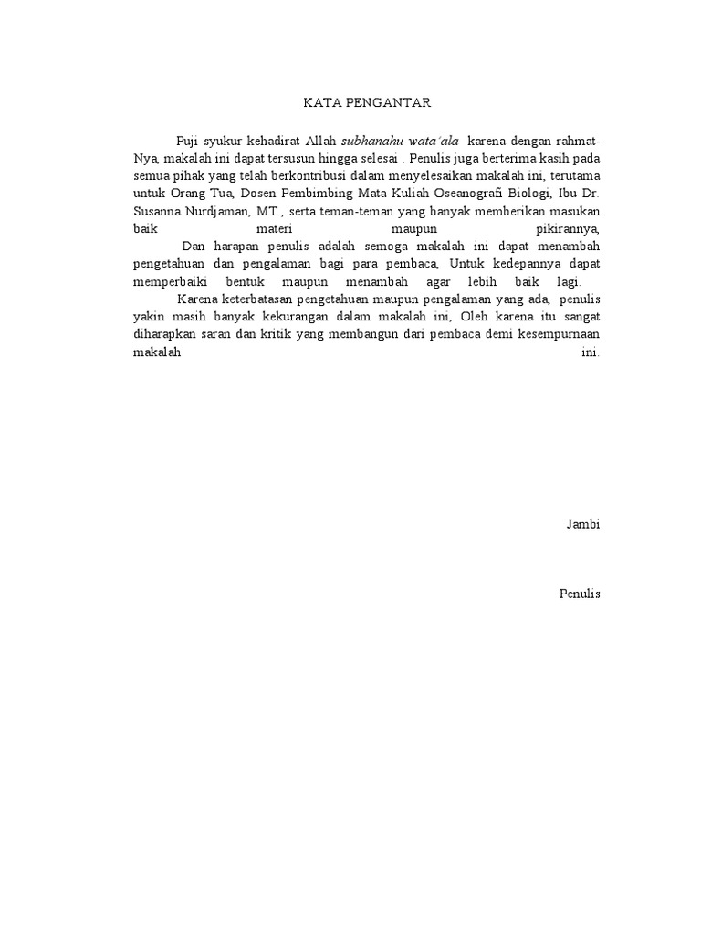Makalah Limnologi | PDF