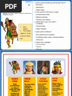 Organización Social Del Imperio Incaico para Segundo Grado de Primaria | PDF | Imperio Inca ...