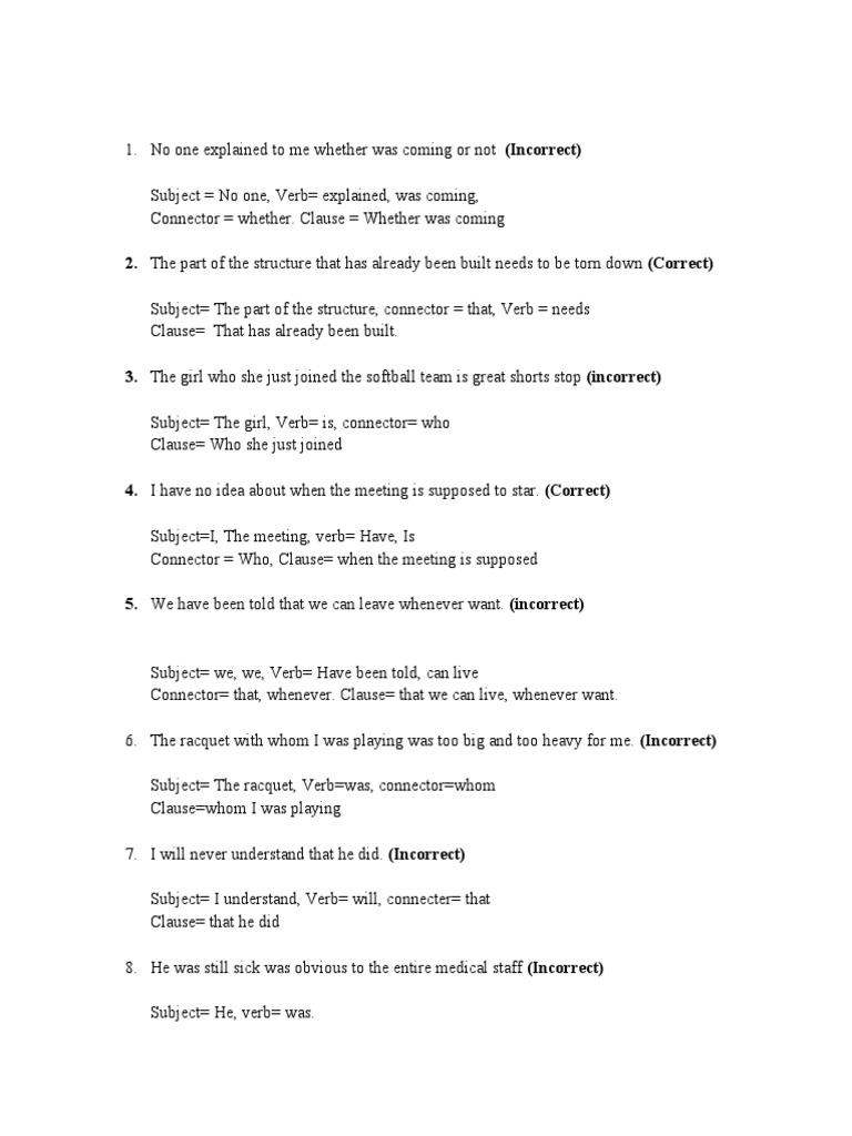 Grammar Error Identification | PDF