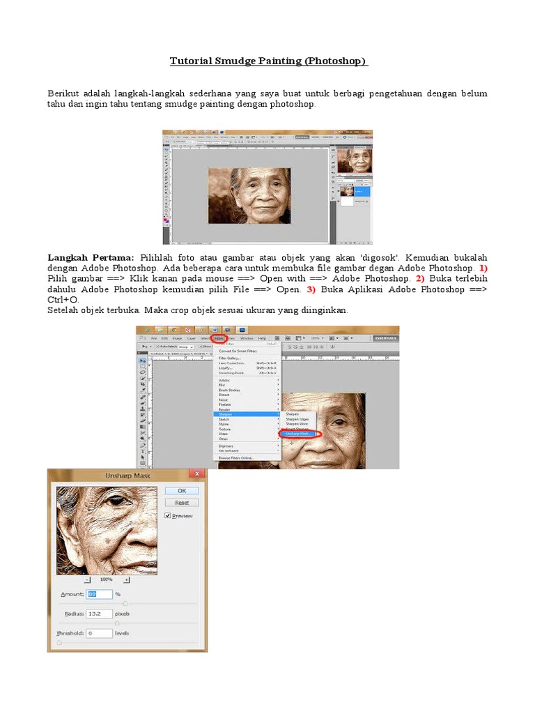 Tutorial Smudge Painting | PDF