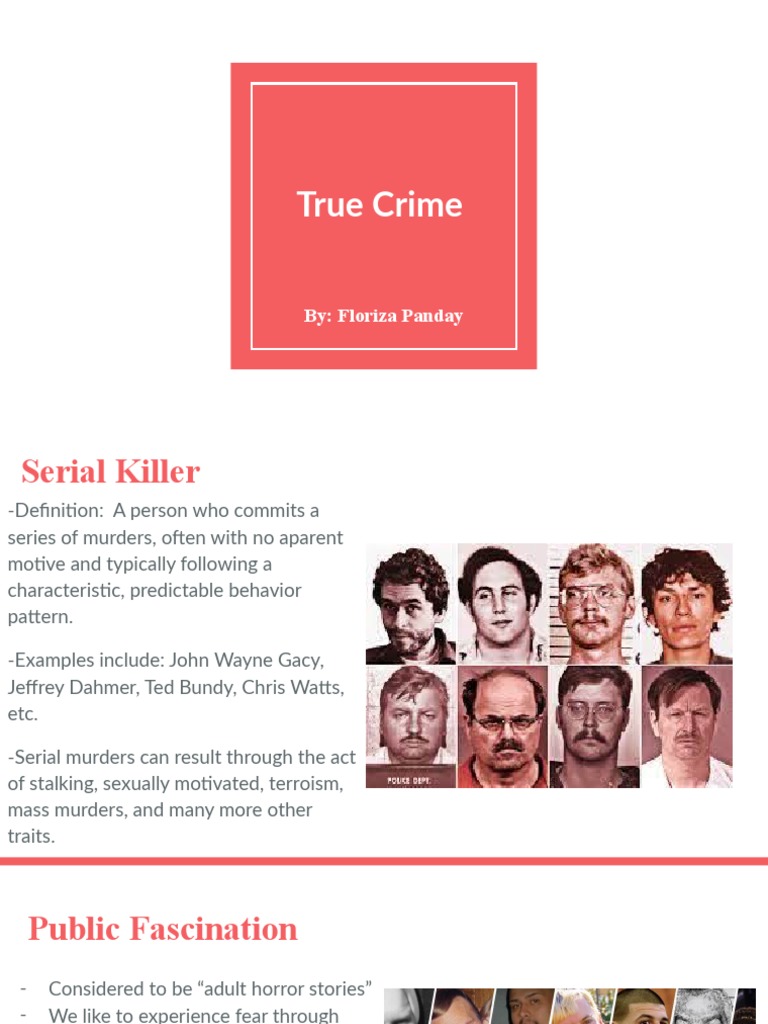 Voice-Over Presentation | PDF | Serial Killer | Criminal Law