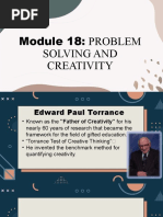 Creativity Intelligence Test | PDF | Creativity | Intelligence