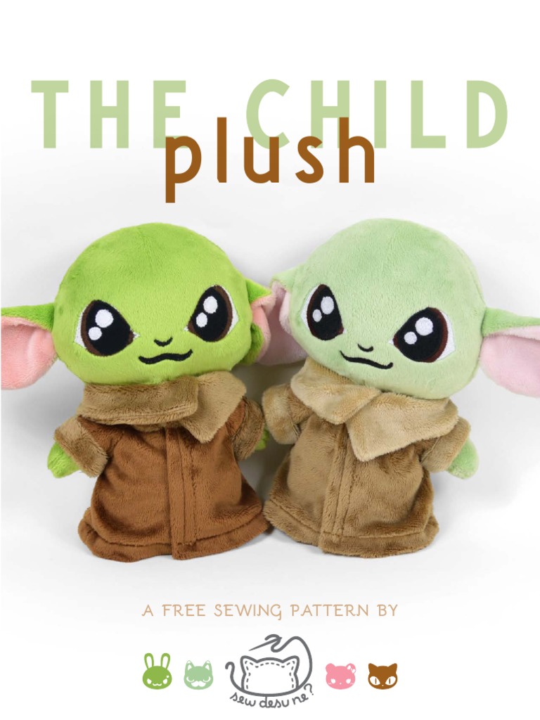 The Child Plush Sewing Pattern | PDF | Sewing | Seam (Sewing)
