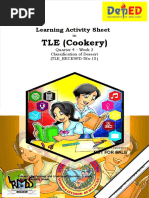 Detailed Lesson Plan in Tle | PDF | Pudding | Desserts