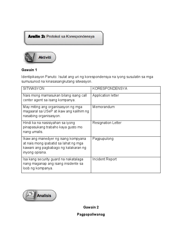 Purcom Module 2-Aralin 2 | PDF