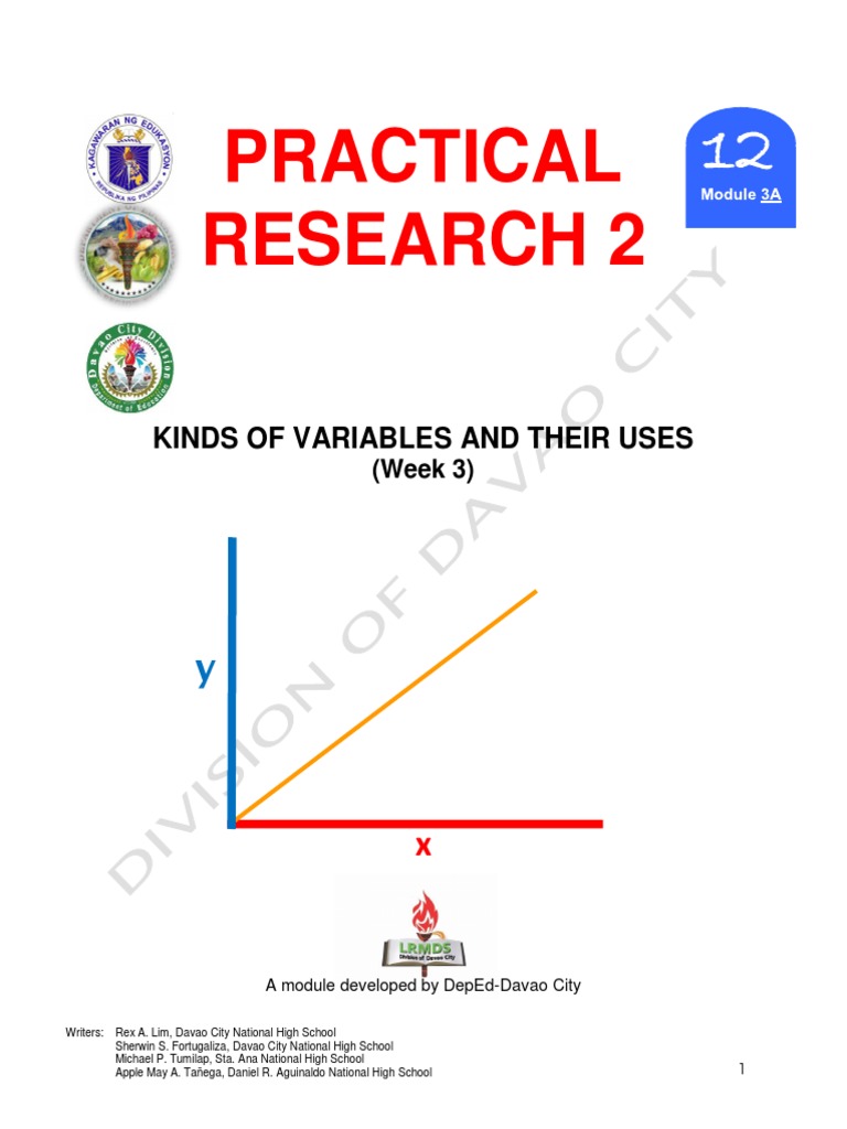 Q1 Practical Research 2 - Module 3 | PDF | Level Of Measurement ...
