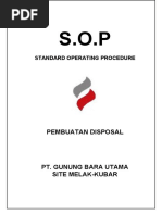 SOP-PRD-006 Pembuatan Jalur Angkut Tambang (Hauling Road) | PDF
