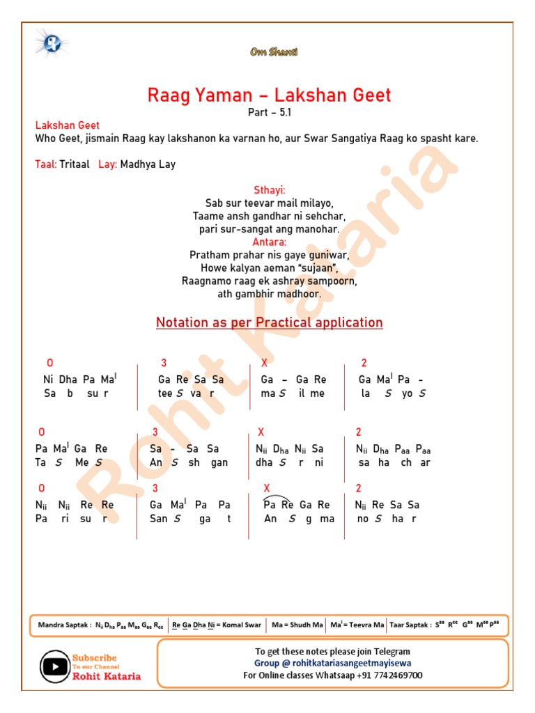 5 Lakshan Geet (Practical App.) | PDF