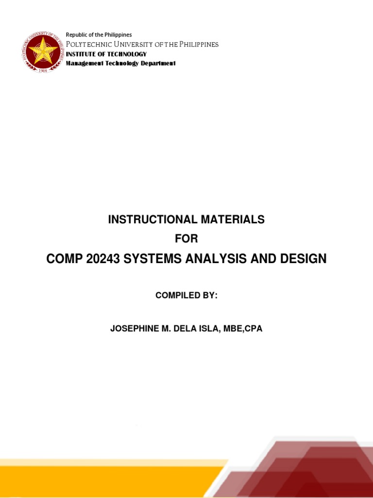 Comp 20243 Systems Analysis and Design | PDF | Use Case | System