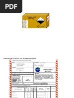 F-fz074 Af DG Checklist For Non-Rad | PDF | Dangerous Goods
