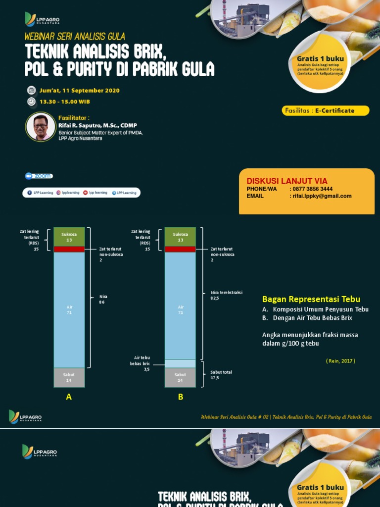 Teknik Analisis Brix di Pabrik Gula | PDF