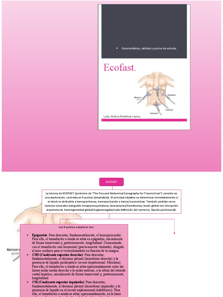 Ecofast - Melina Martinez. | PDF | Especialidades Medicas | Medicina CLINICA