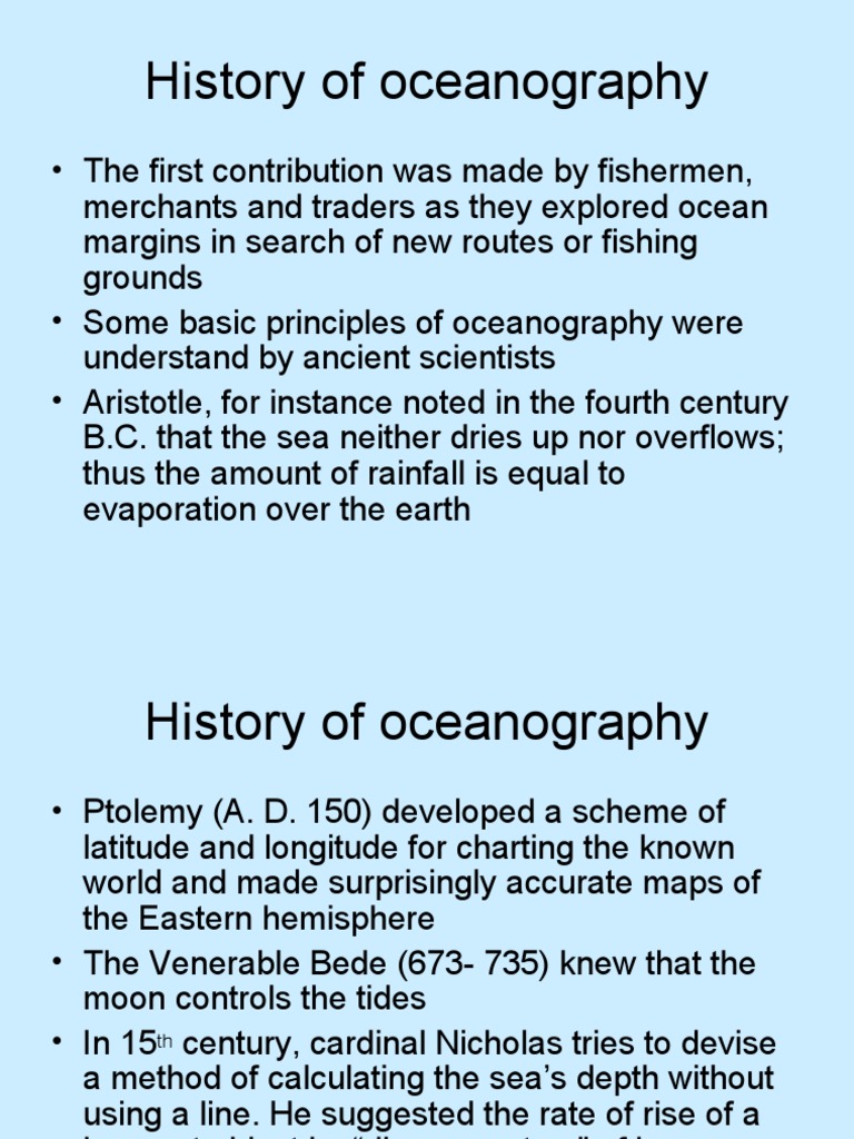 PCO Oceanography | PDF | Oceanography | Sea
