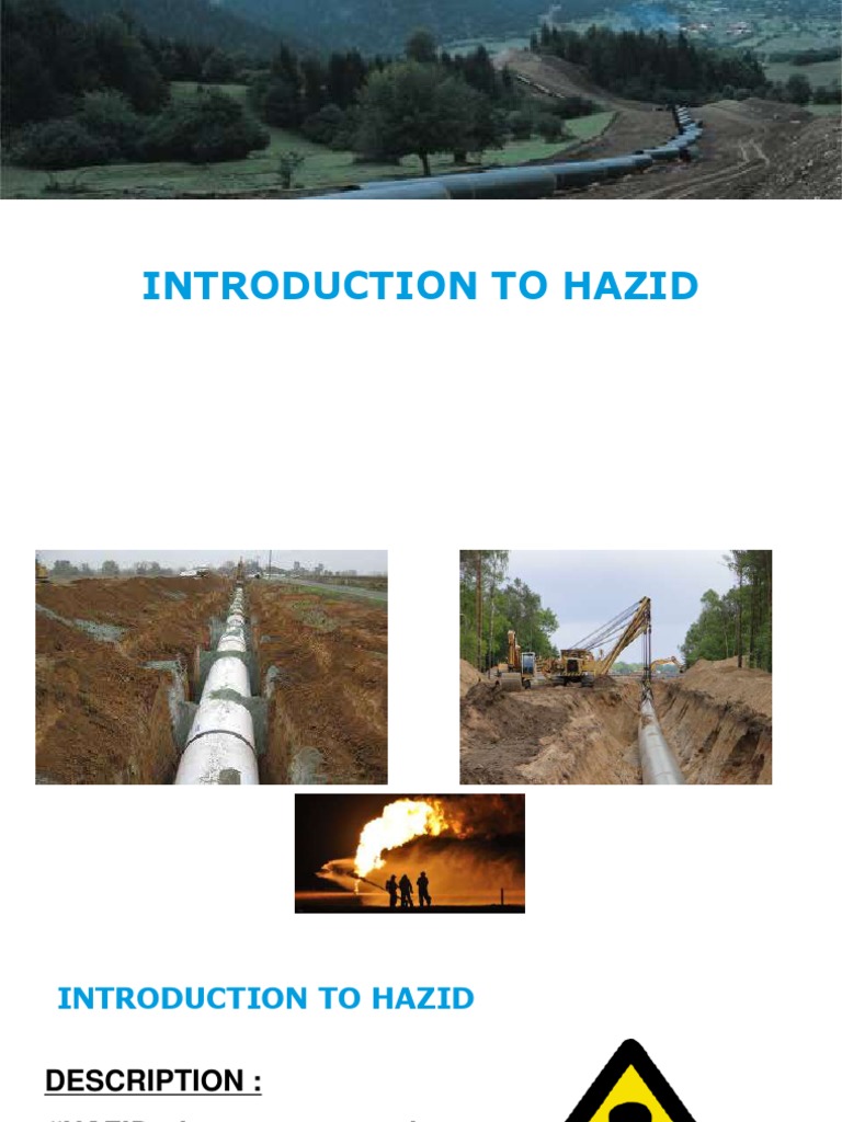 Introduction To Hazid | PDF | Hazards | Risk