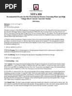 NFPA 55 O2 Safety Distance Requirement (NFPA55) 3 | PDF | Gases ...