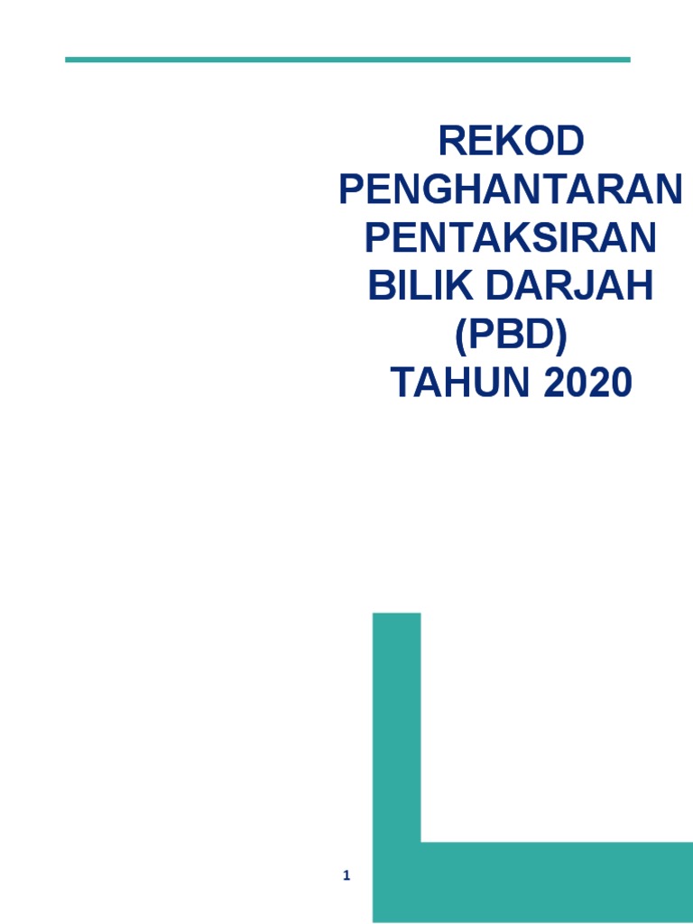 Cover PBD 2020 | PDF