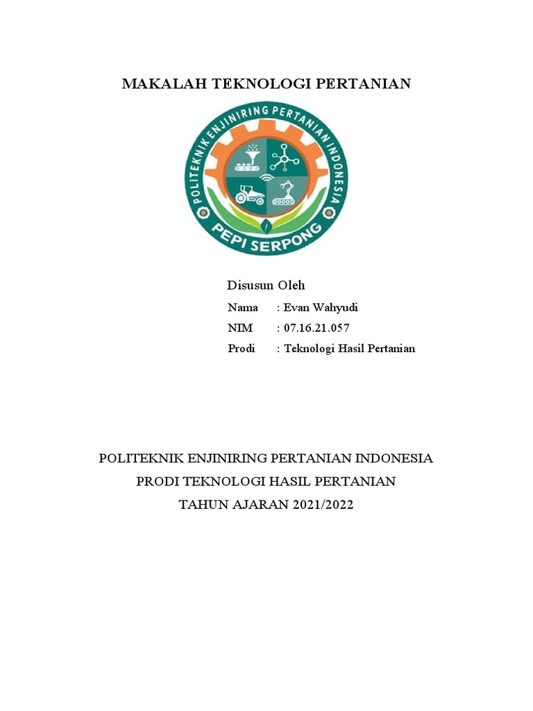 EvanWahyudi - TK.1 THP | PDF