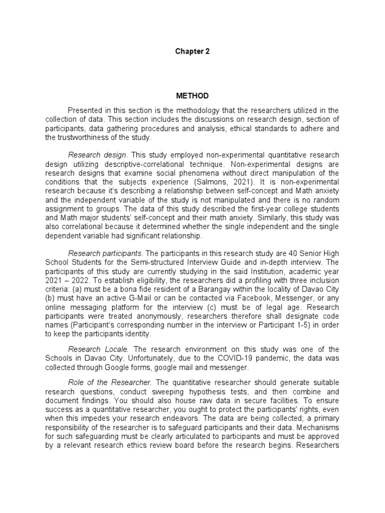 Chapter 2 Research - Shiela Mae | PDF | Qualitative Research | Informed ...