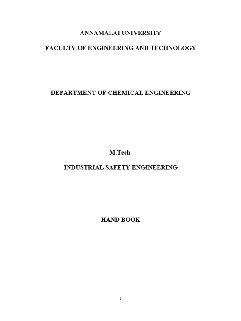 Annamalai University Faculty of Engineering and Technology | PDF ...
