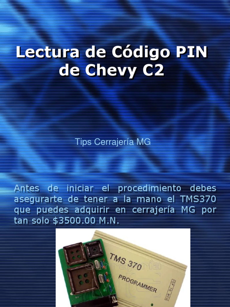 Lectura Pin Chevy | PDF