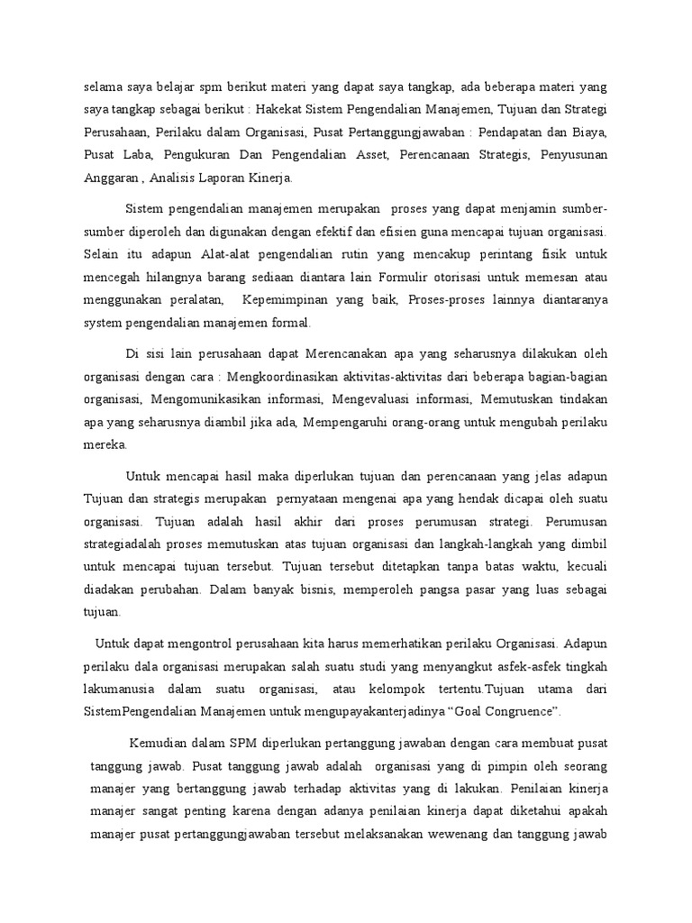 Soal Uts SPM Bagas Luqman Tara | PDF