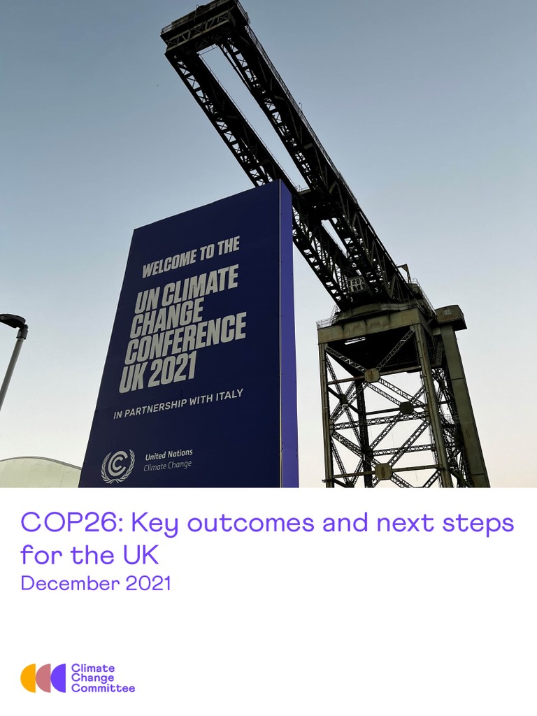 COP26: Key Outcomes and Next Steps For The UK: December 2021 | PDF ...