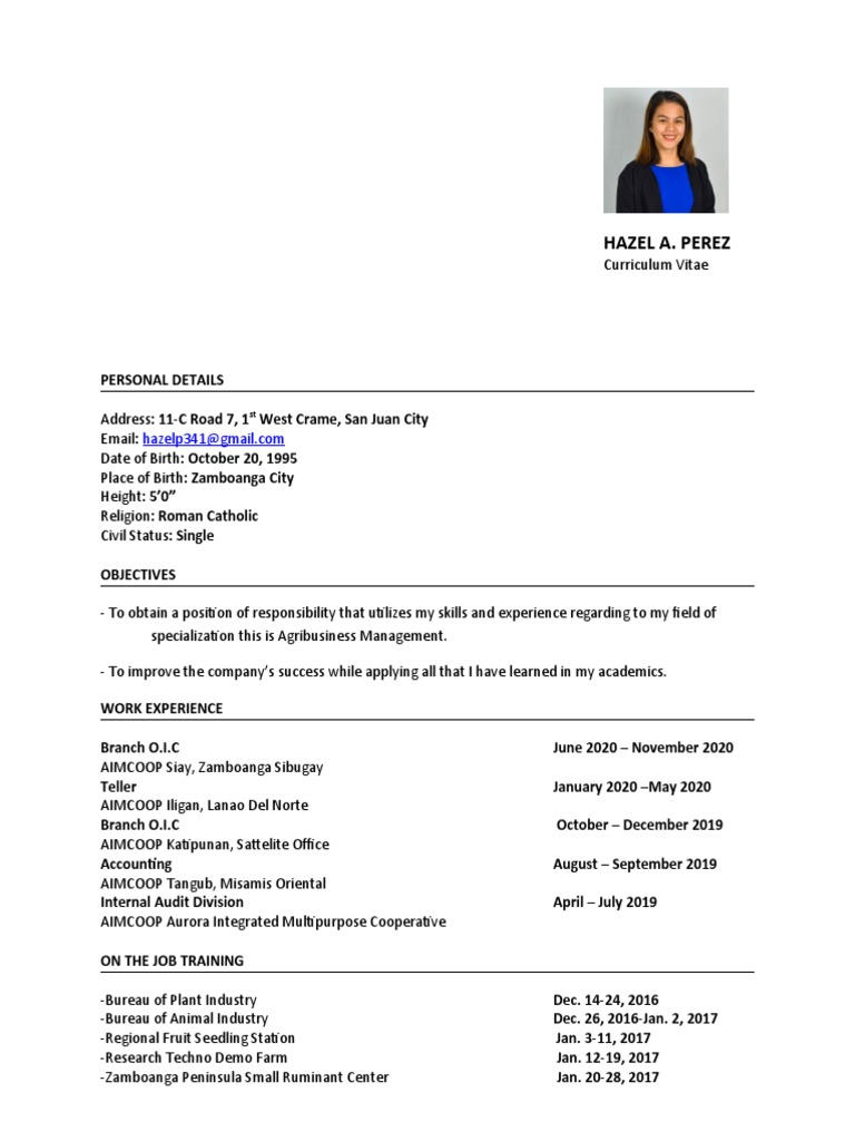 Hazel A. Perez | PDF