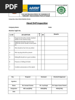 13 Checklist For Hammering Drill Machine | PDF