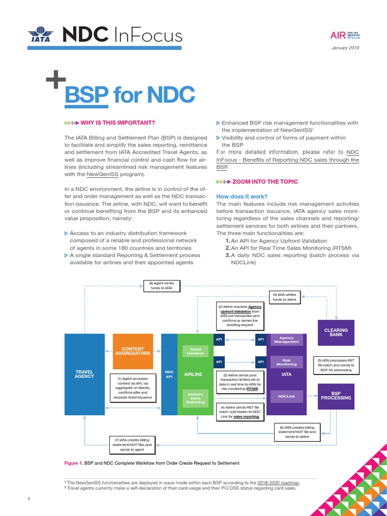 BSP For NDC | Download Free PDF | Payment Card Industry Data Security ...