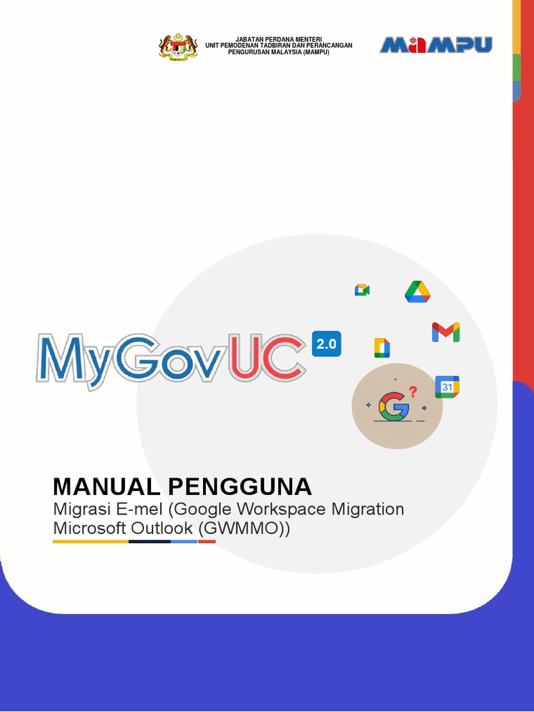 MyGovUC 2.0 Manual Migrasi GWMMO Versi 1.0 | PDF | Komputer