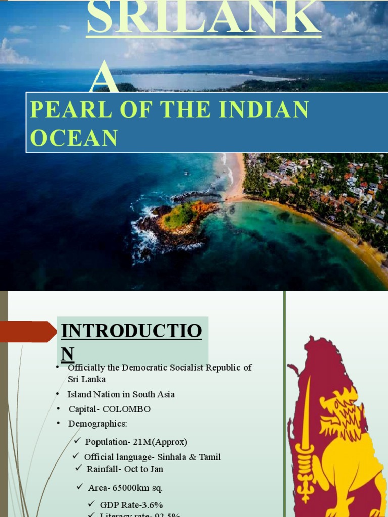 Pearl of The Indian Ocean | PDF