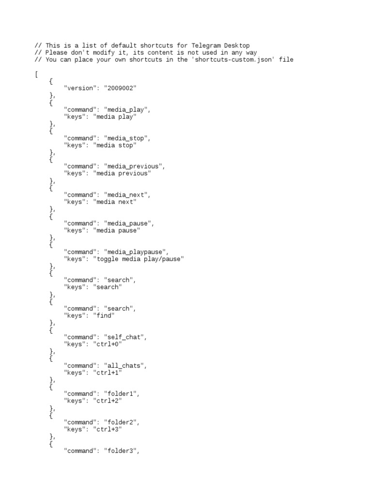 Shortcuts-Default Json | PDF | Software | Information Technology Management