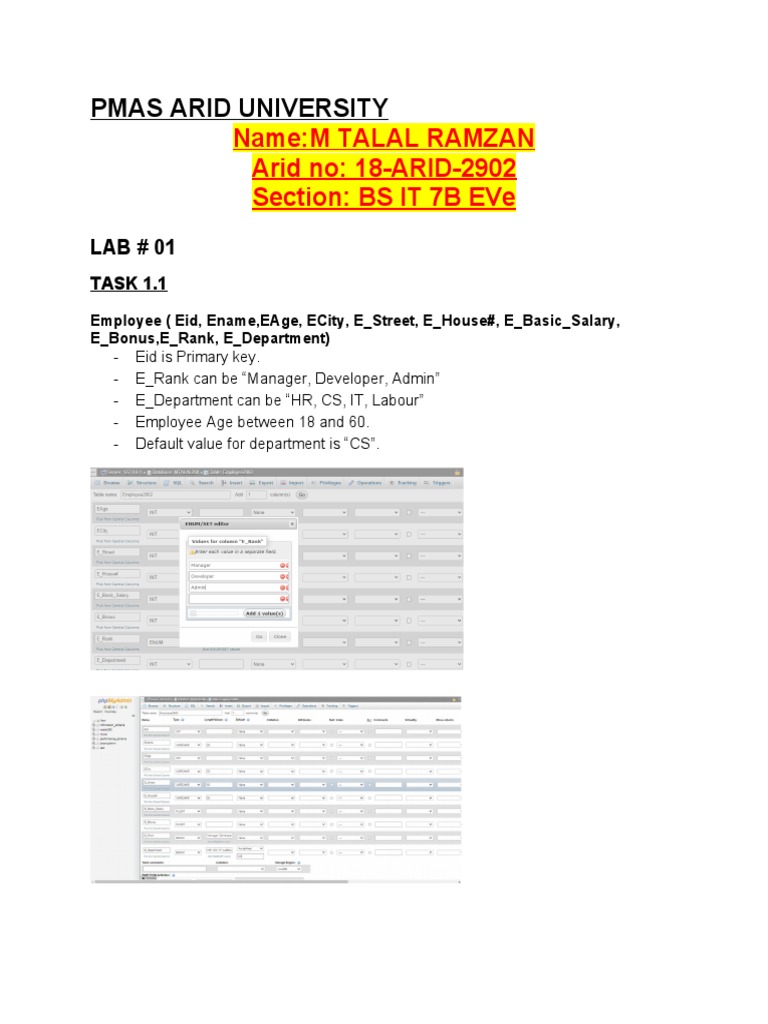 SQL Queries for Employee Management | PDF | Computer Data | Information ...