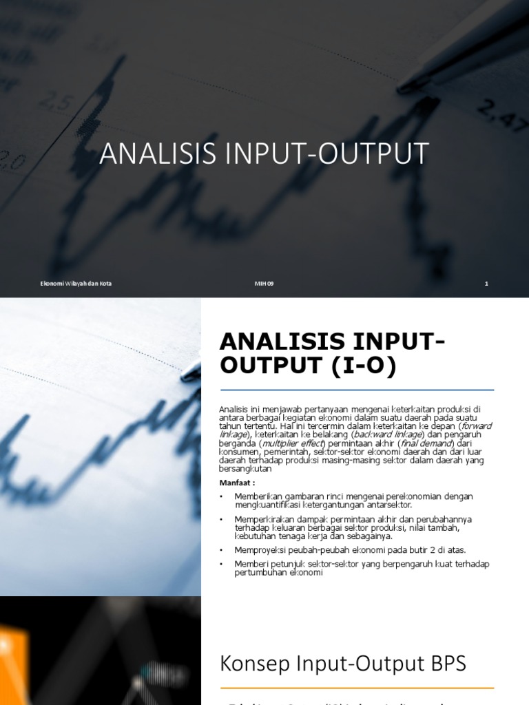 Pertemuan 9 Analisis Input Output | PDF