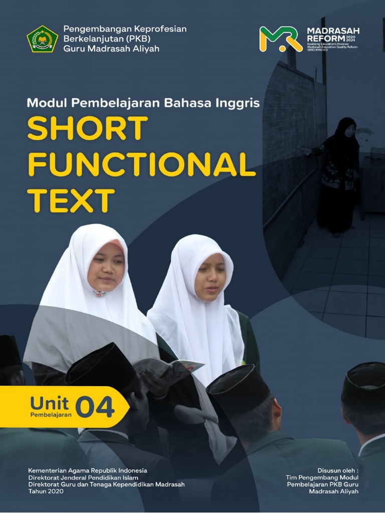Up 4 BHS Inggris (Short Functional Text) | PDF