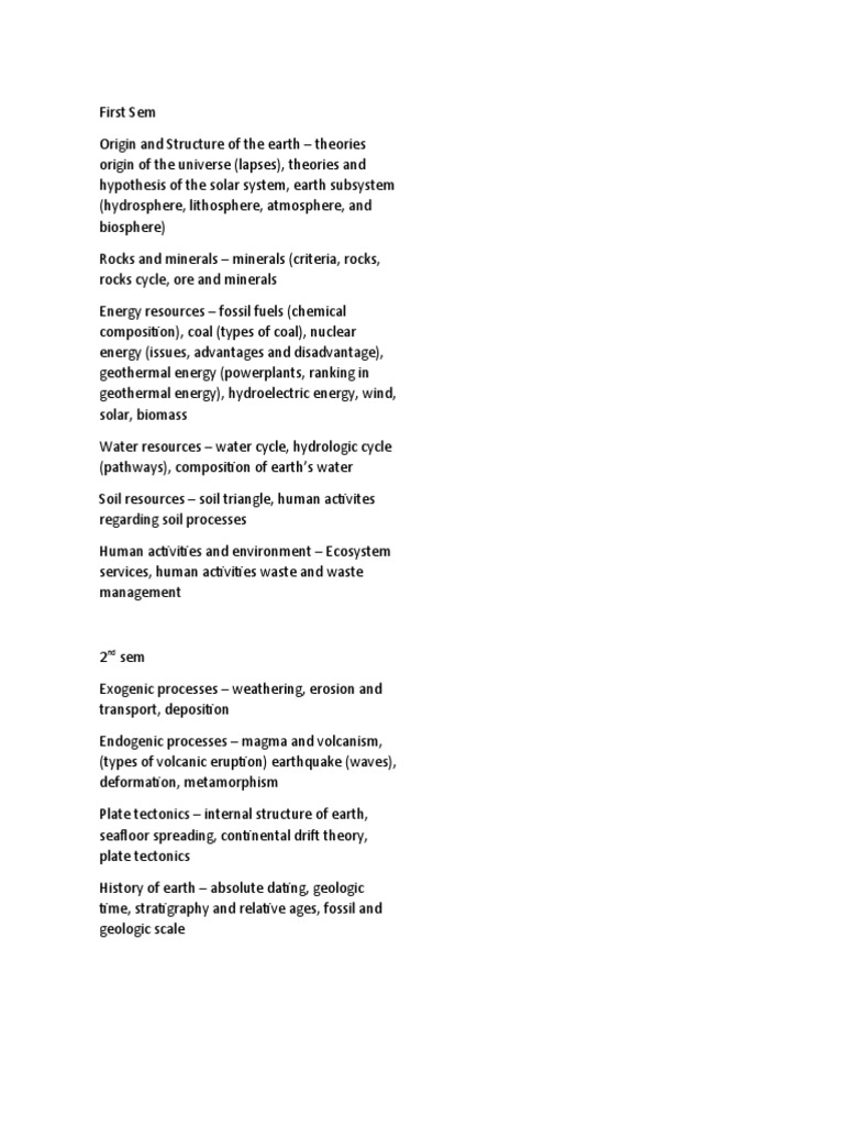 Topics To Be Discussed | PDF