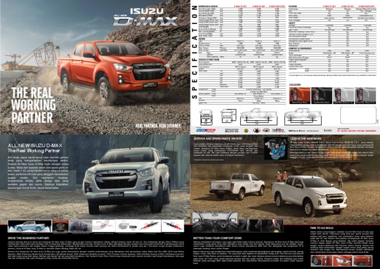 2021 - All New Isuzu D-Max | PDF | Four Wheel Drive | Motor Vehicle