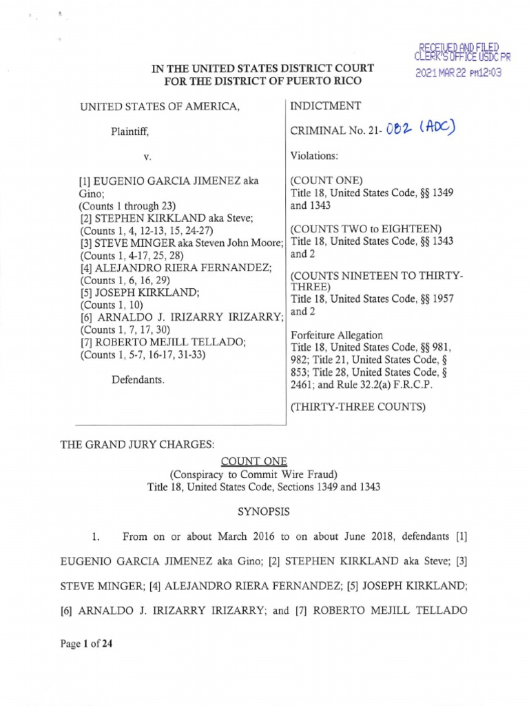 Indictment Report | PDF