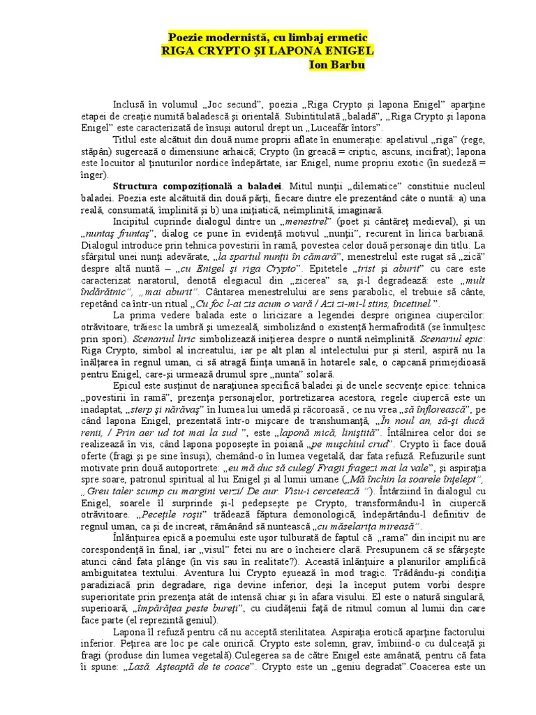 Riga Crypto Si Lapona Enigel | PDF