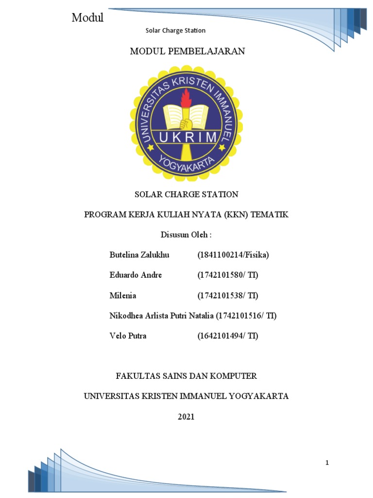 Modul Pembelajaran SCS (KKN) Fix | PDF
