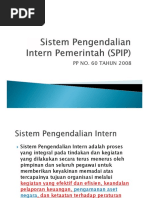 Sistem Pengendalian Internal Pemerintah | PDF
