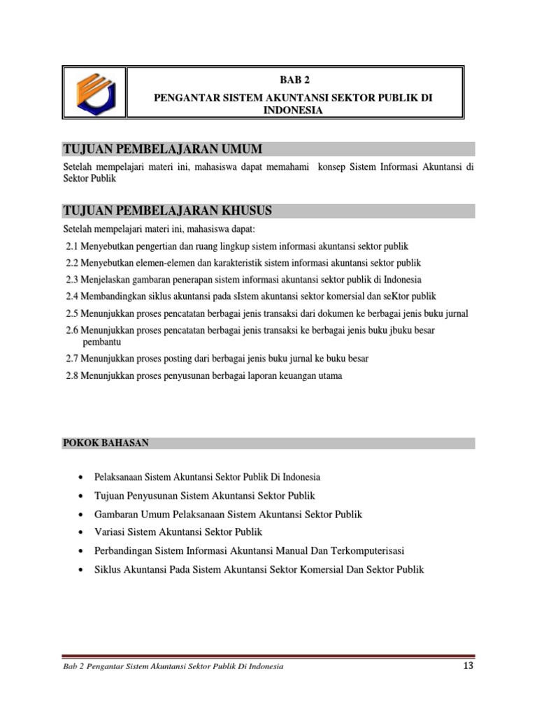 Implementing Accrual Accounting in the Indonesian Public Sector | PDF