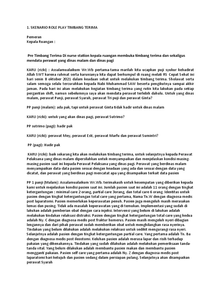 Roleplay Kep Kel | PDF