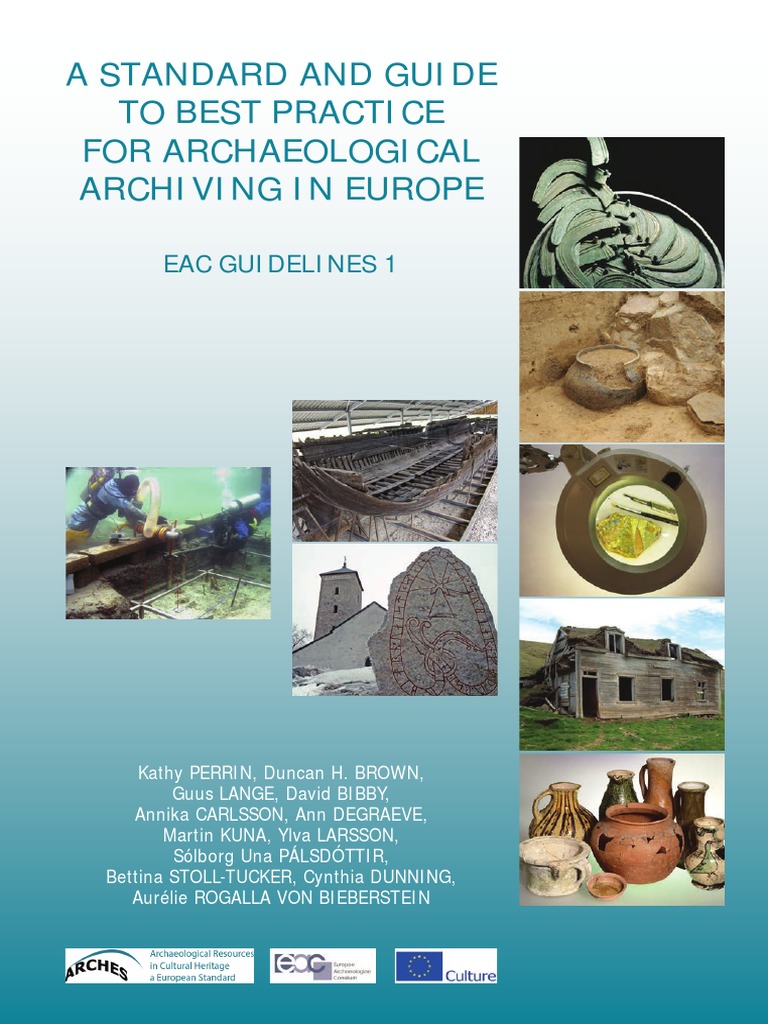 A Standard and Guide To Best Practice For Archaeological Documents ...