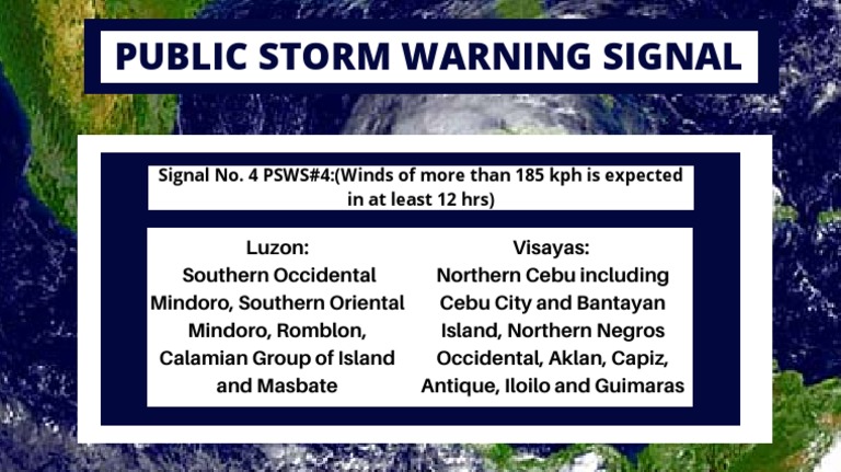 Public Storm Warning Signal | PDF
