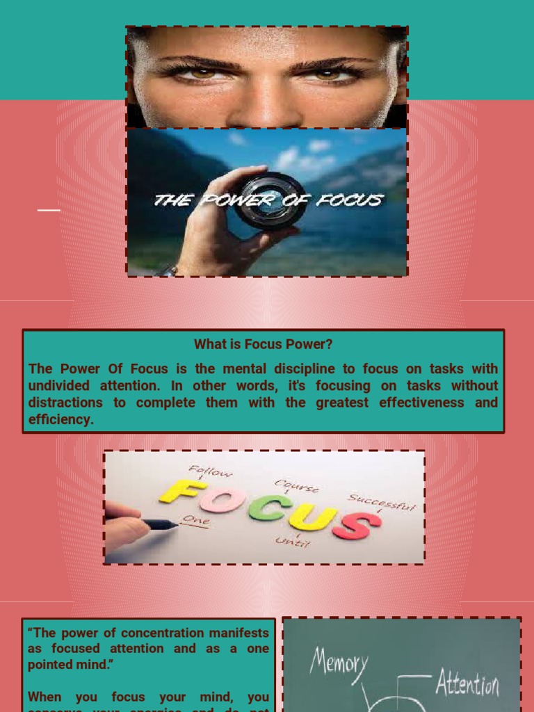 Power of Focus. | PDF | Attention | Mind
