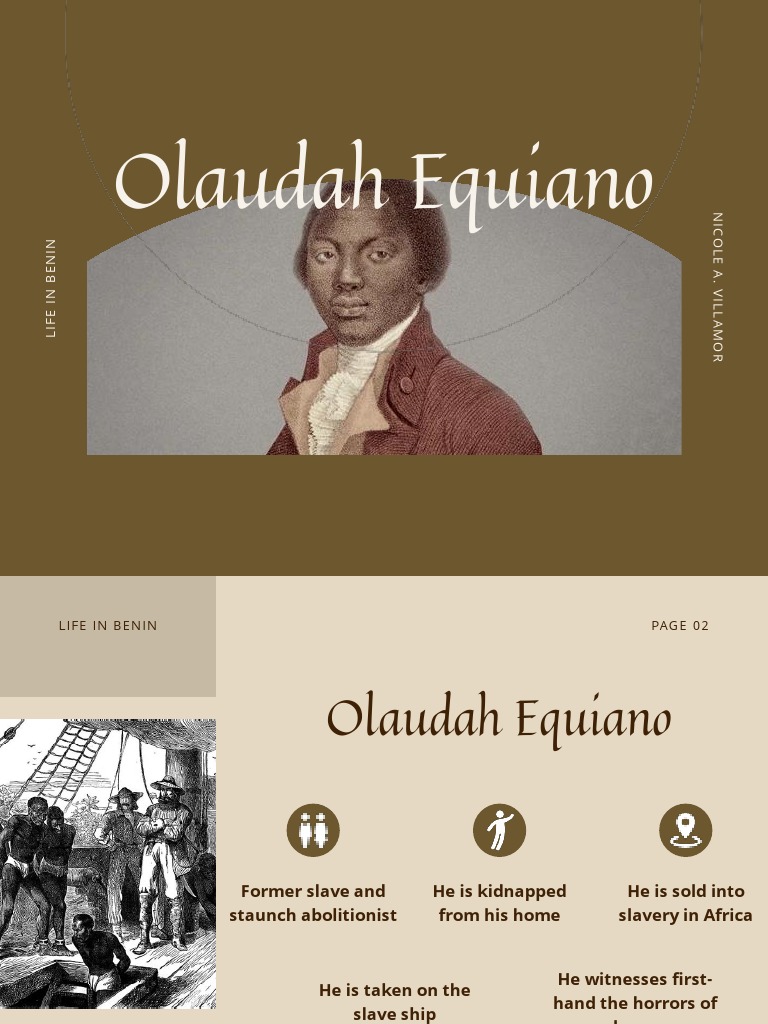 Olaudah Equiano | PDF | Olaudah Equiano | Slavery